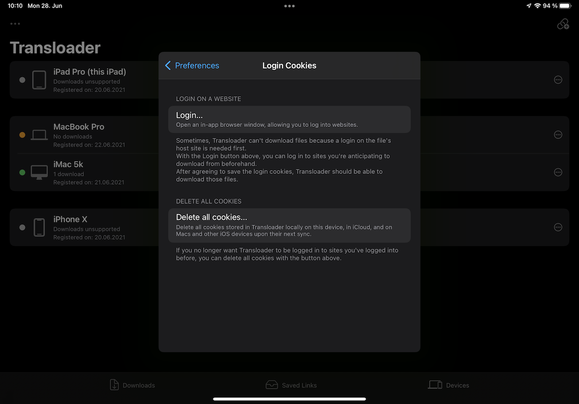 Get to know Transloader 3 – Part V: Login to Download – Eternal Storms ...
